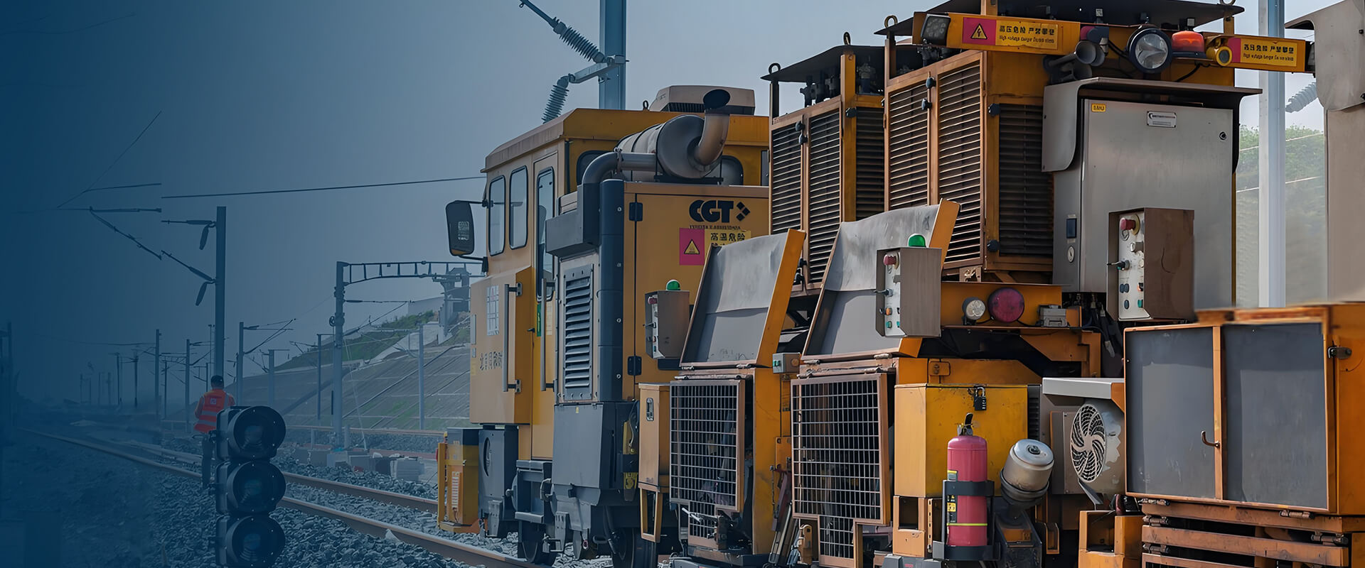 Rail Grinder & Tamping Device Manufacturer - KUNTIE